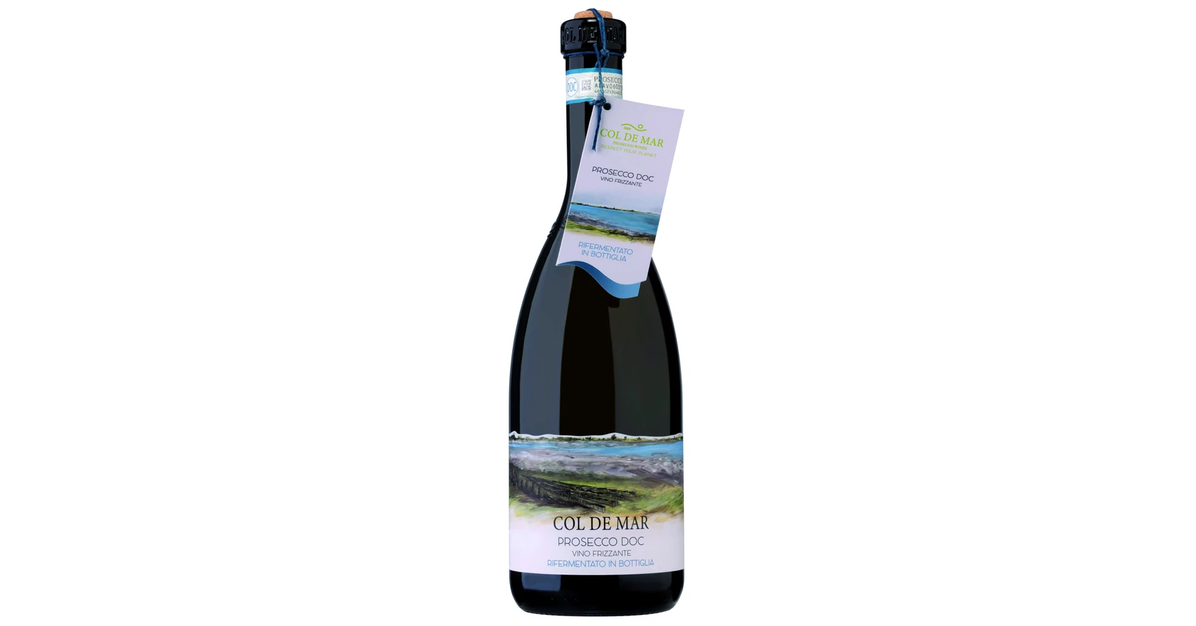 Col de Mar Prosecco DOC Frizzante Pét-nat - WineWorld Borbolt